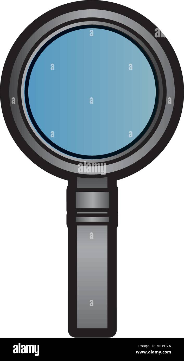 magnifying glass icon image Stock Vector Image & Art - Alamy