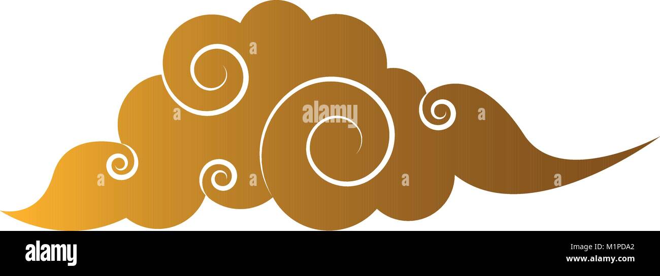 Asian cloud icon Stock Vector Image & Art - Alamy