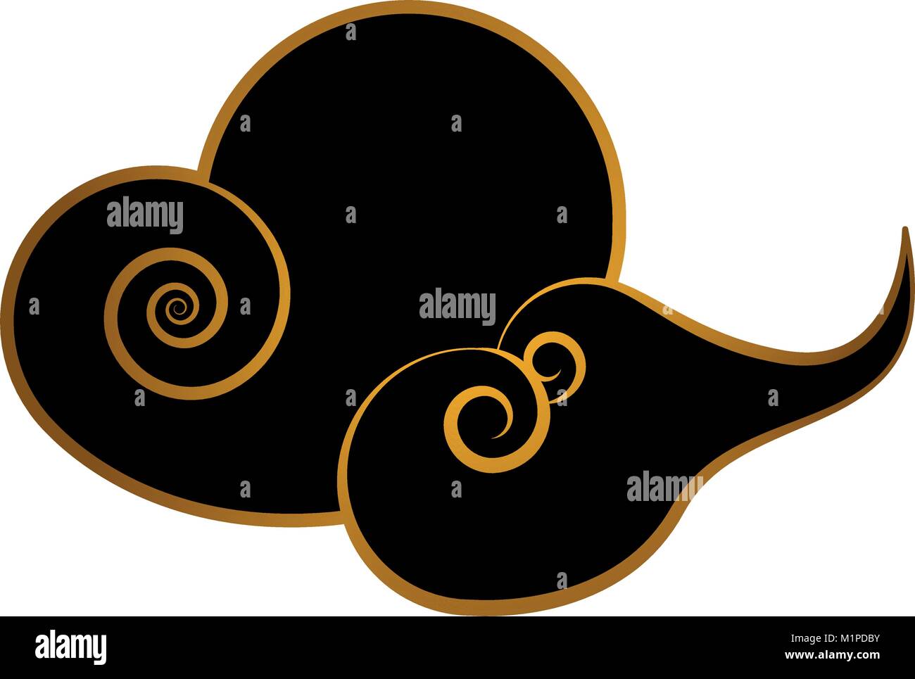 Asian cloud icon Stock Vector Image & Art - Alamy