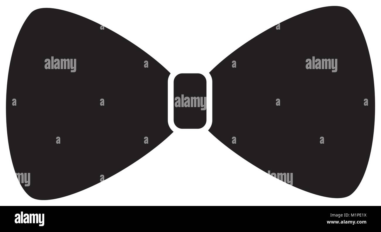 Suit bowtie icon image hi-res stock photography and images - Alamy