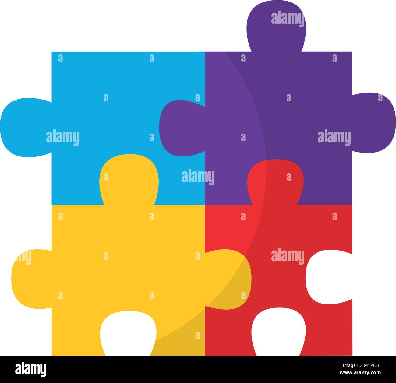 puzzle pieces icon image Stock Vector Image & Art - Alamy