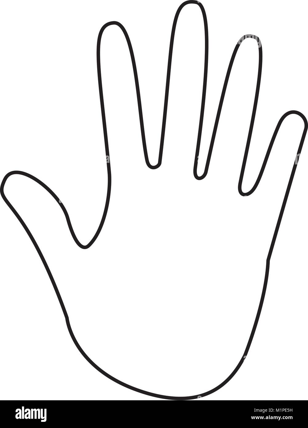 hand icon image Stock Vector Image & Art - Alamy