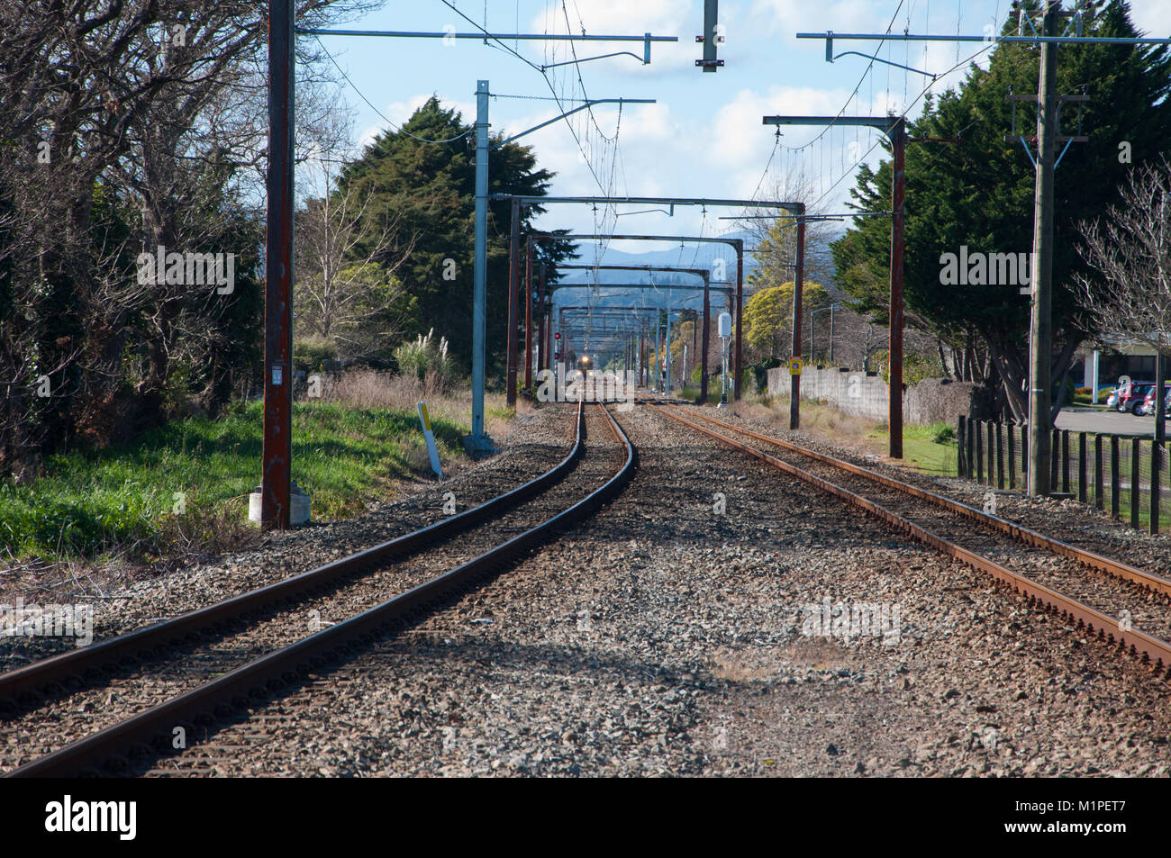 Rail corridor hi-res stock photography and images - Alamy