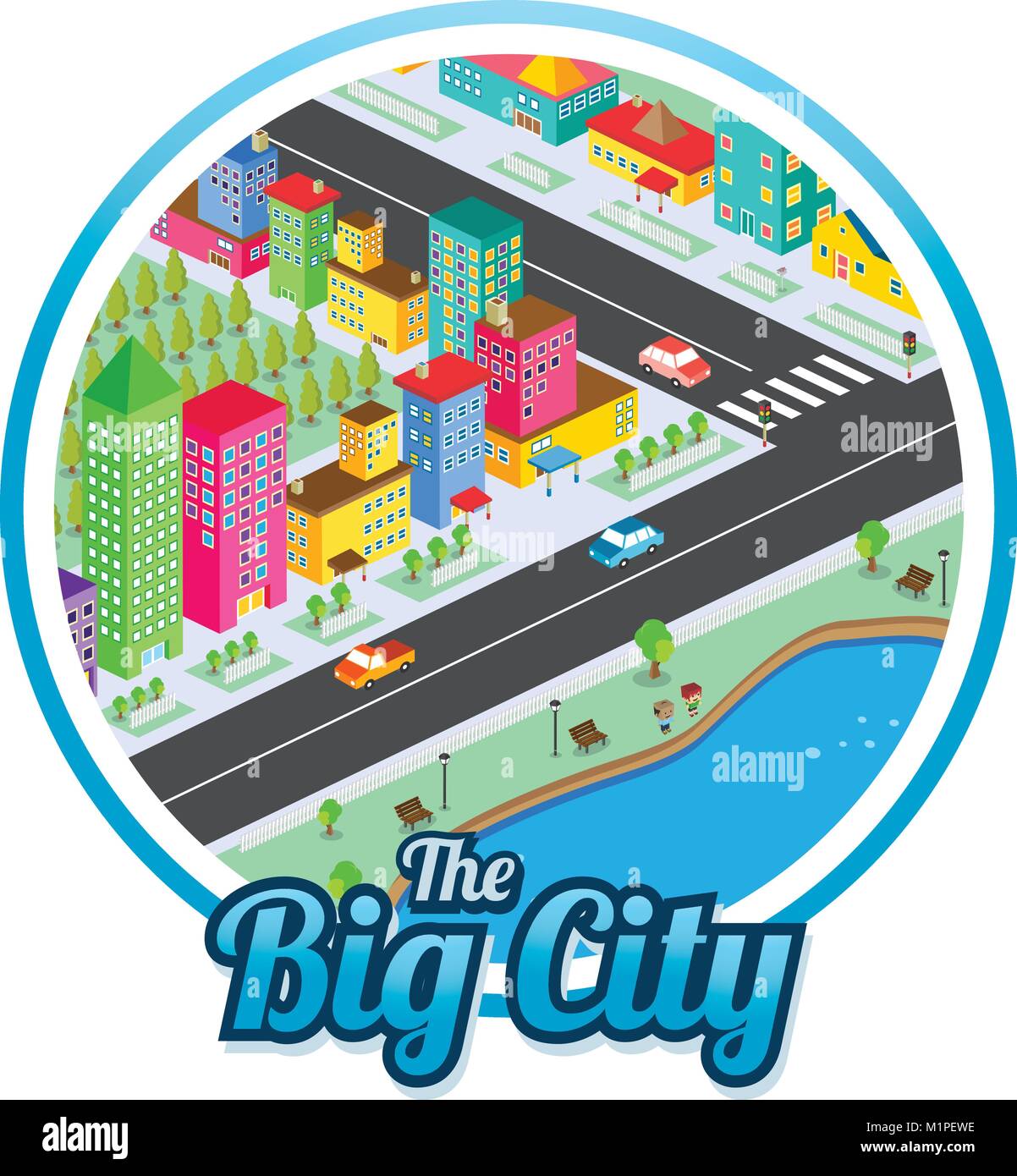 Big block car Stock Vector Images - Alamy