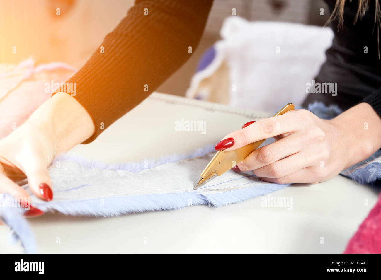 Fur cutting machine hi-res stock photography and images - Alamy