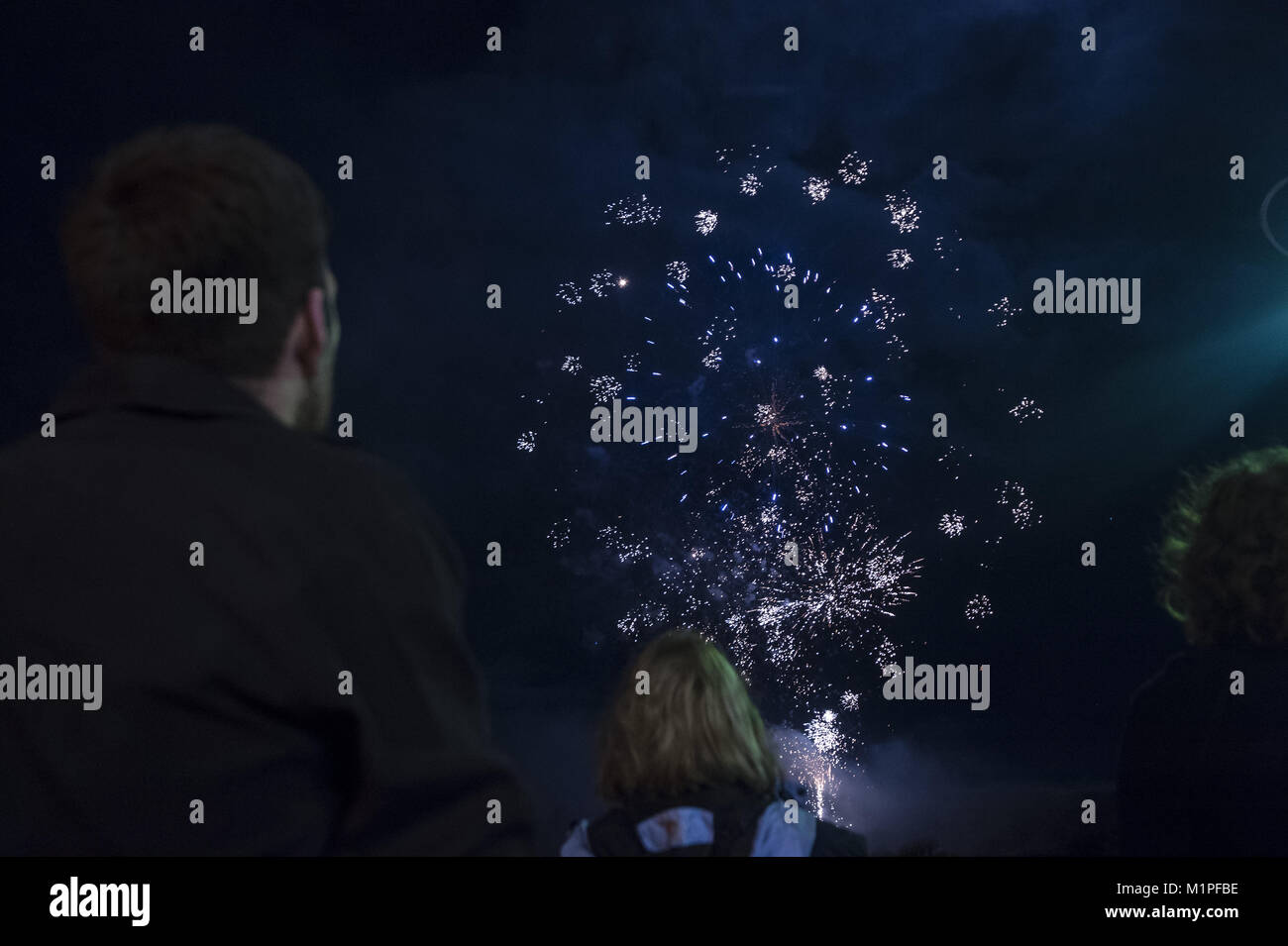 Stonehaven brings in 2018 with fireballs display in Scotland as the ...