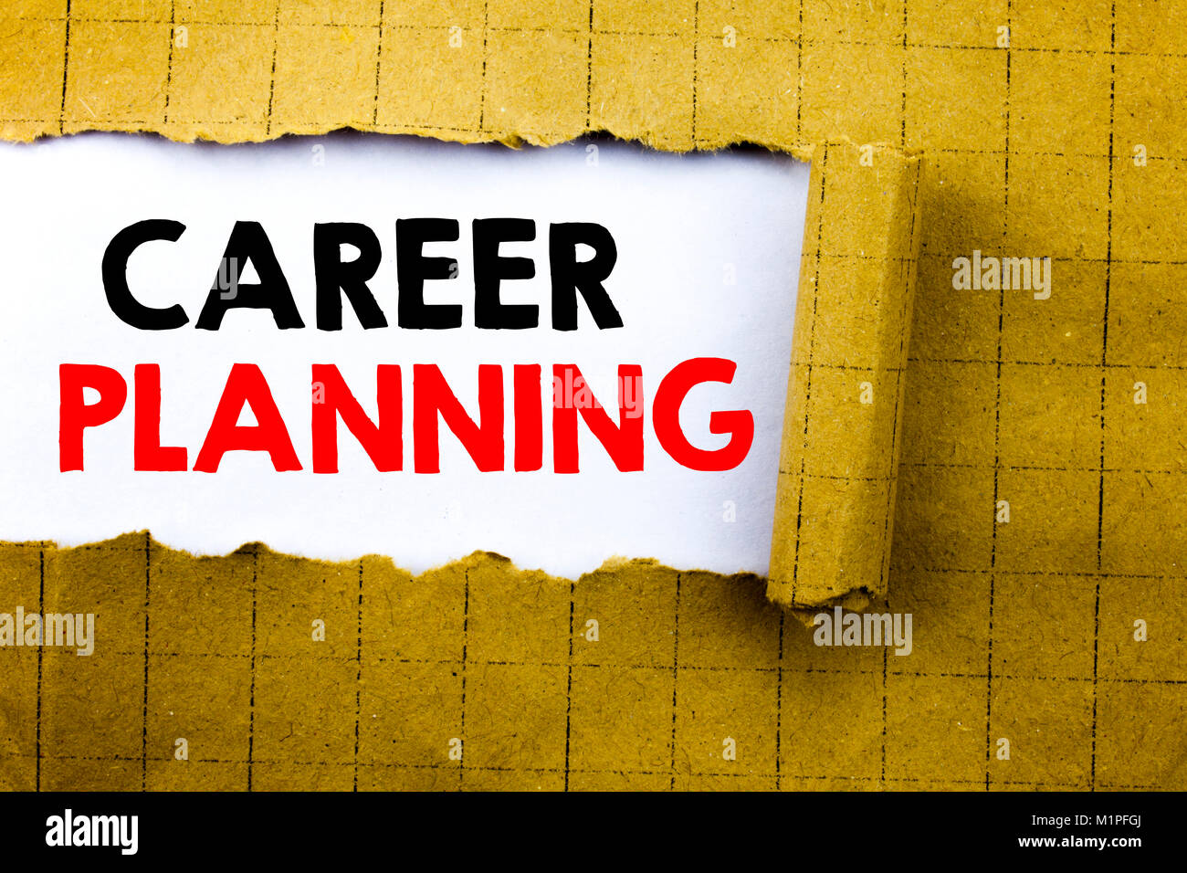 Word, writing Career Planning. Business concept for Business Growth ...