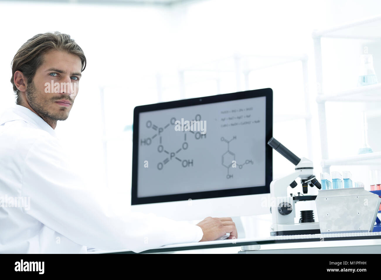 Medical doctor working human brain hi-res stock photography and images ...