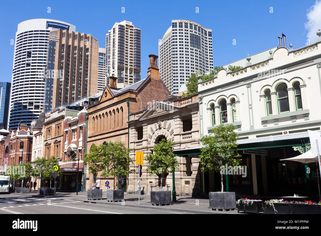 George St, The Rocks, Sydney, NSW, Australia Stock Photo - Alamy