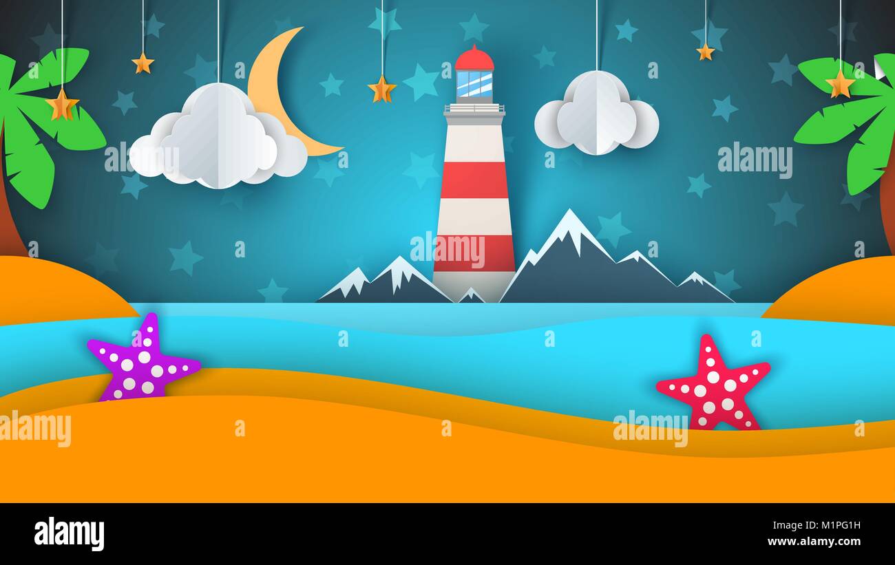 Paper island hi-res stock photography and images - Alamy