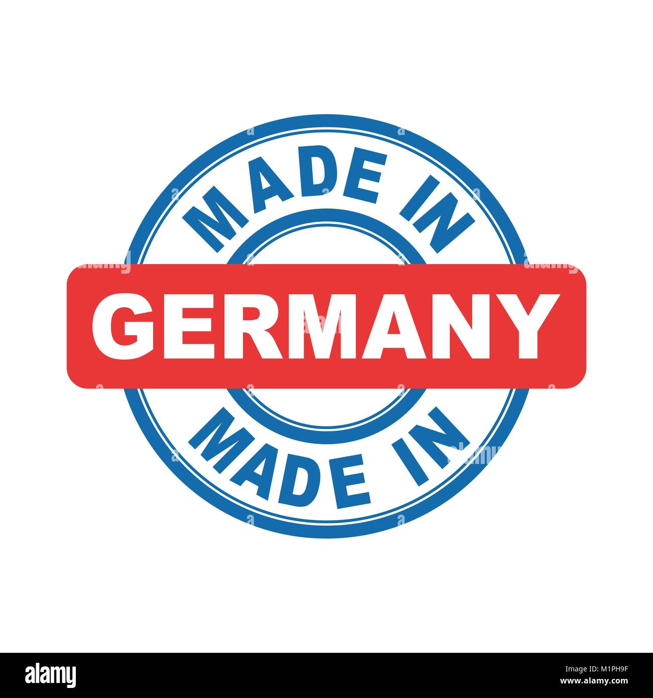 Made in Germany. Vector emblem flat Stock Vector Image & Art - Alamy