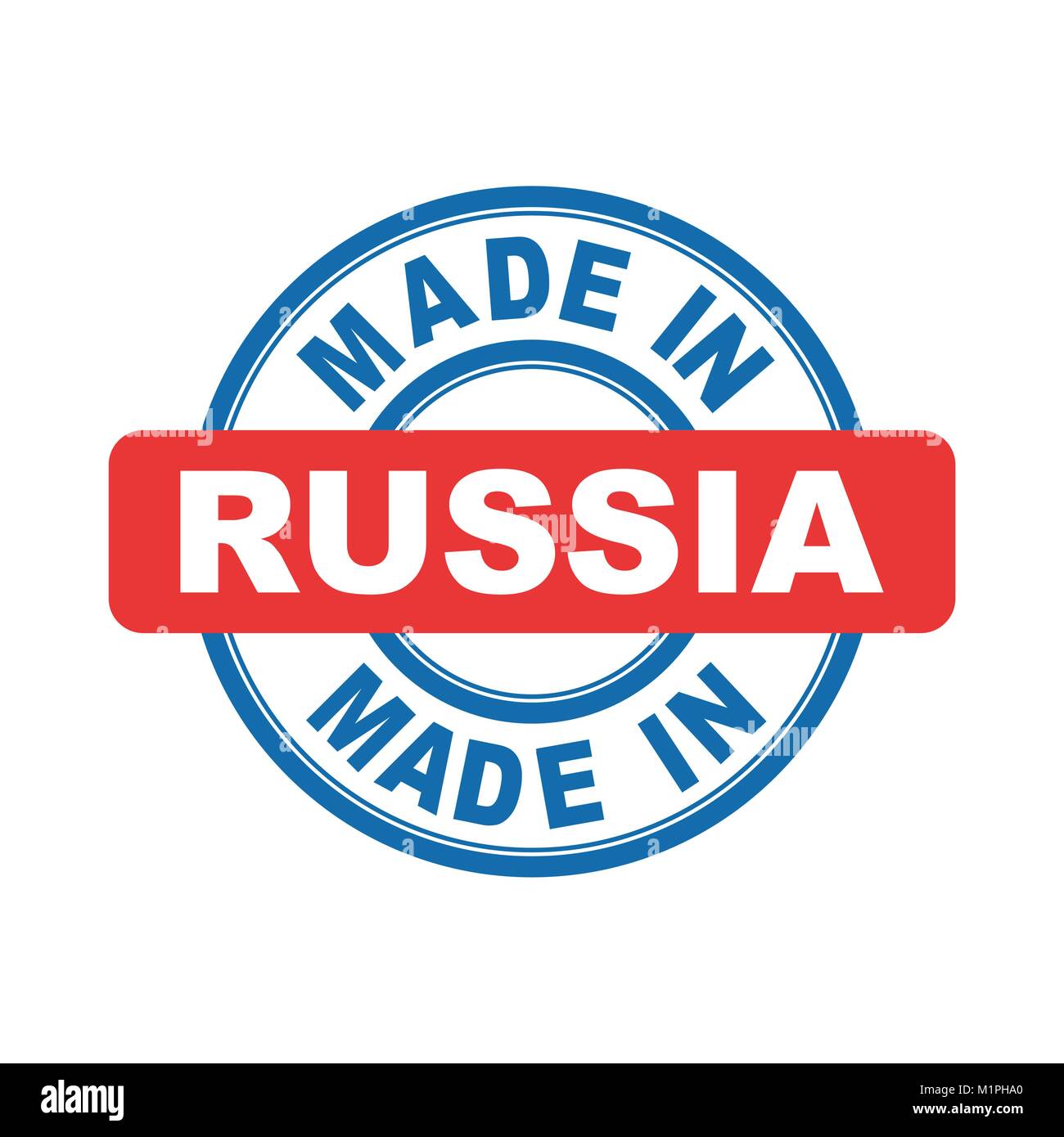 Russia paper sign Stock Vector Images - Alamy