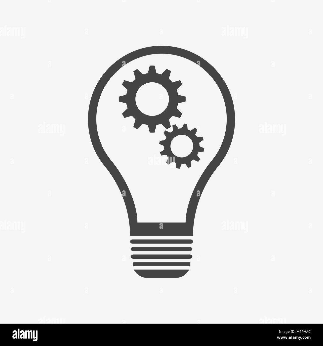 Brain neon sign Stock Vector Images - Alamy