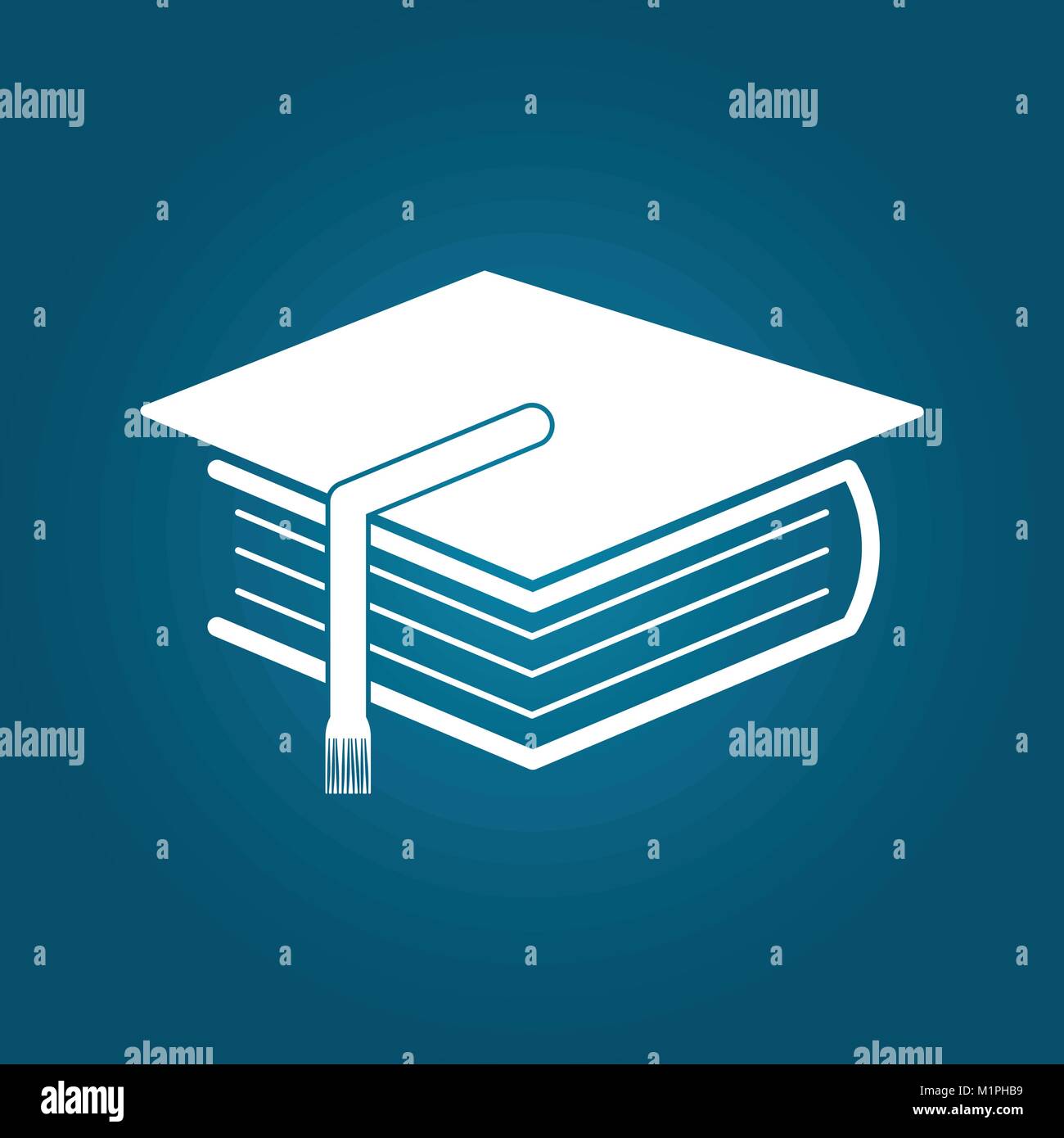 Education and book. Icon vector flat Stock Vector Image & Art - Alamy