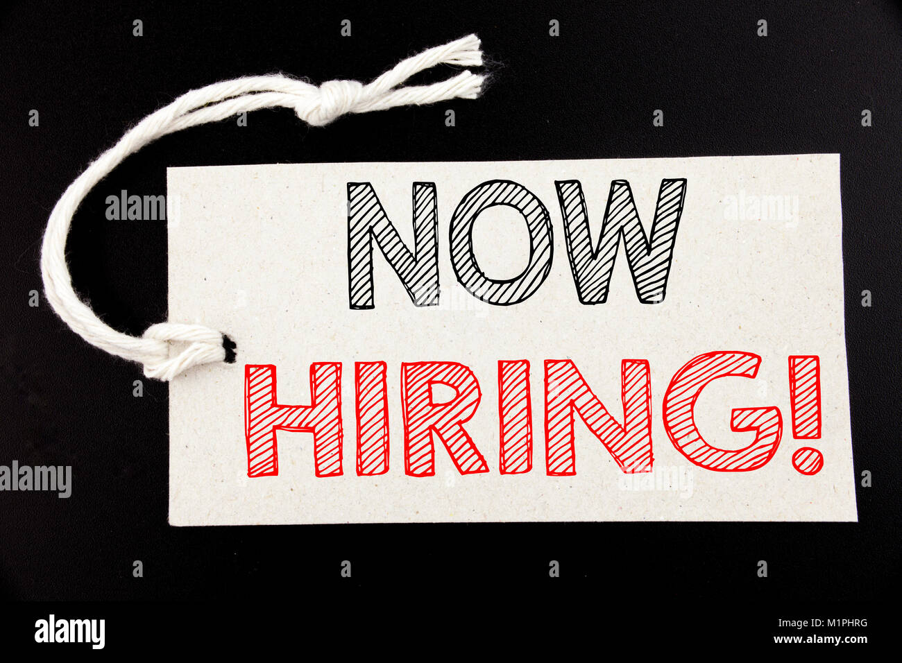 Handwritten text caption showing Now Hiring. Business concept writing ...