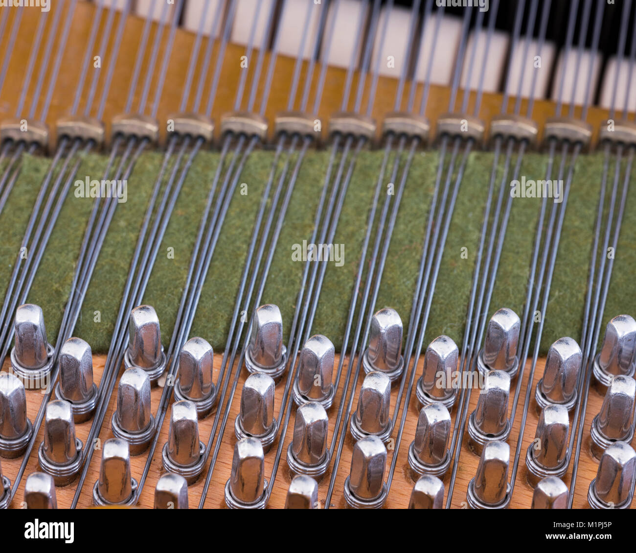 Piano inside mechanical pins hi-res stock photography and images - Alamy