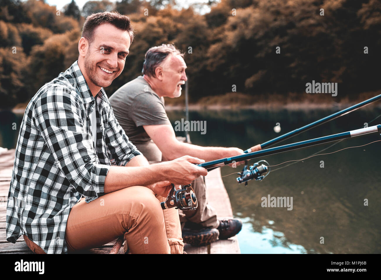 They are geared to catch fish Stock Photo - Alamy