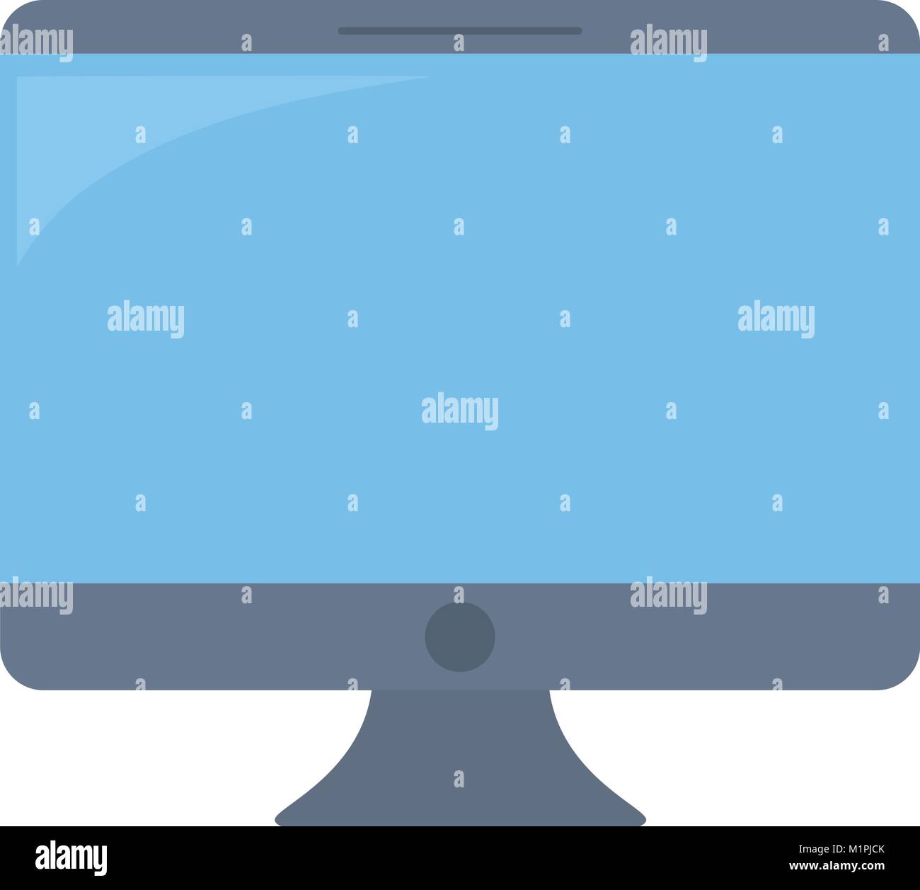 computer monitor icon Stock Vector Image & Art - Alamy