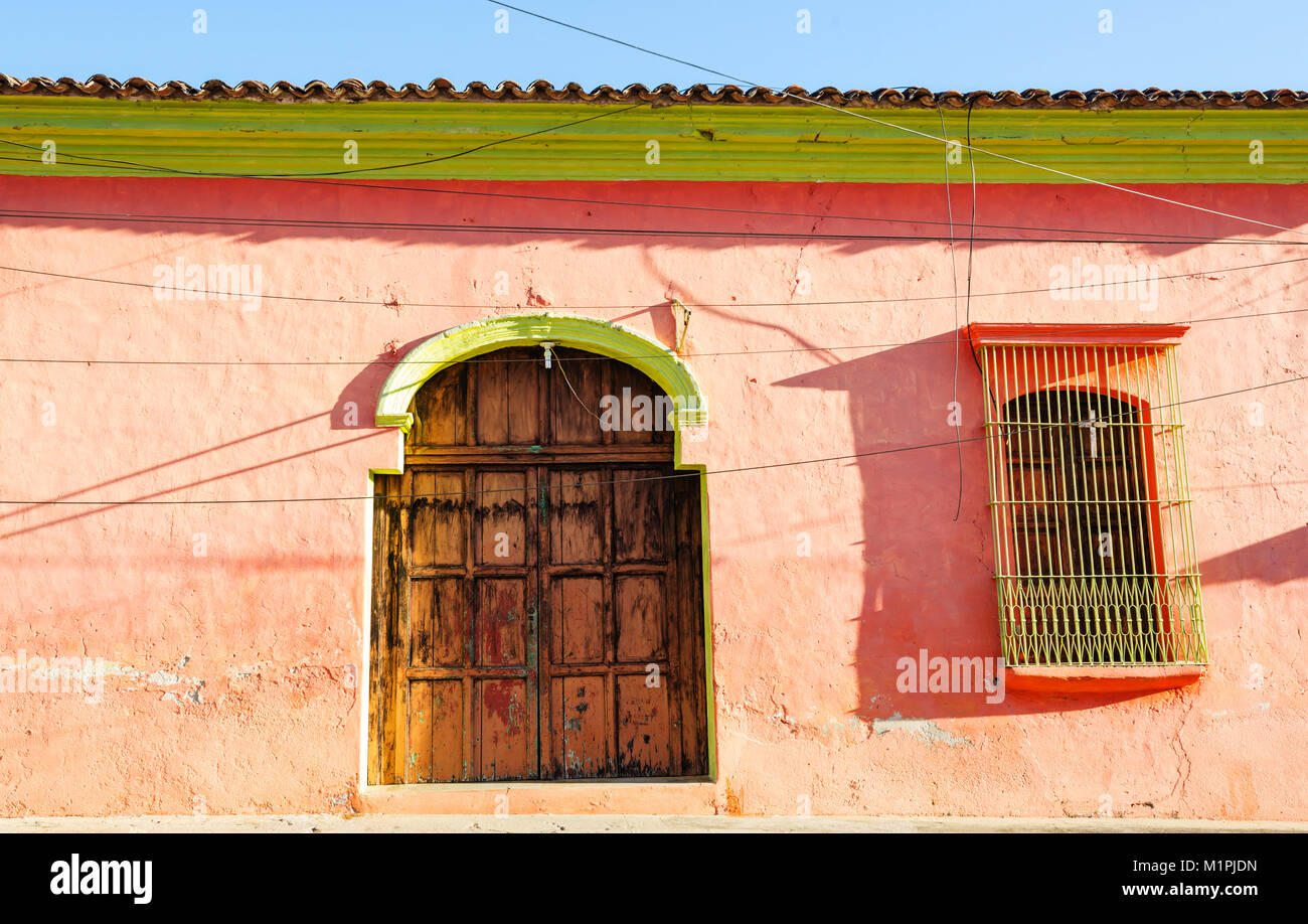 Colonial design in Central America Stock Photo - Alamy
