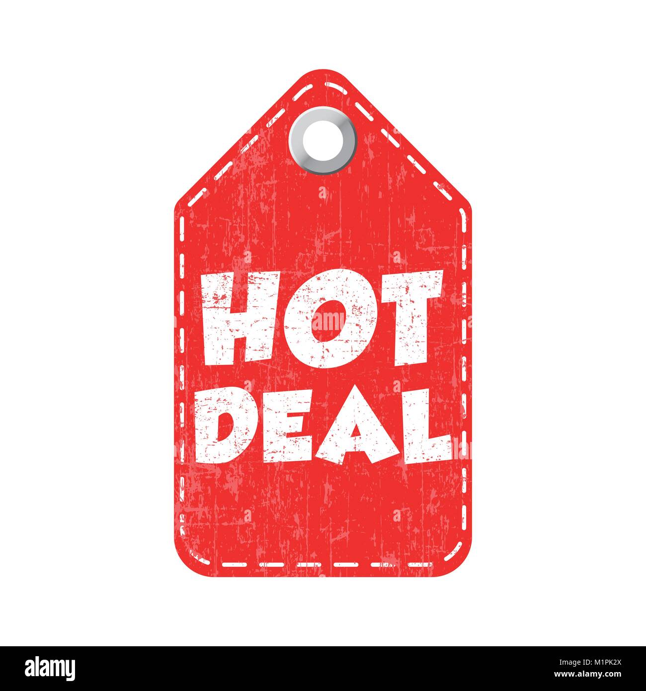 Hot deal hang tag. Vector illustration Stock Vector Image & Art - Alamy
