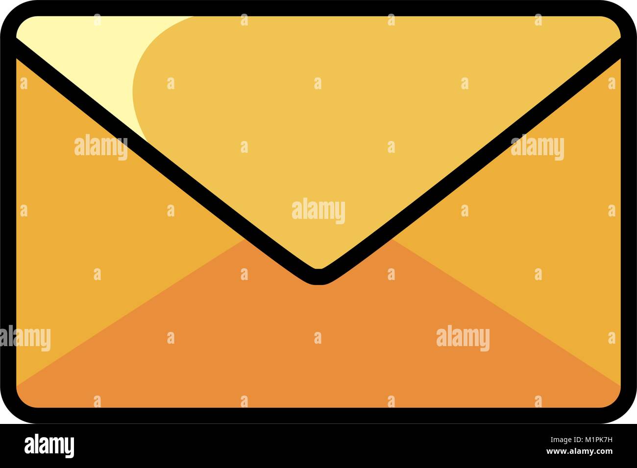 Envelope icon image Stock Vector Image & Art - Alamy