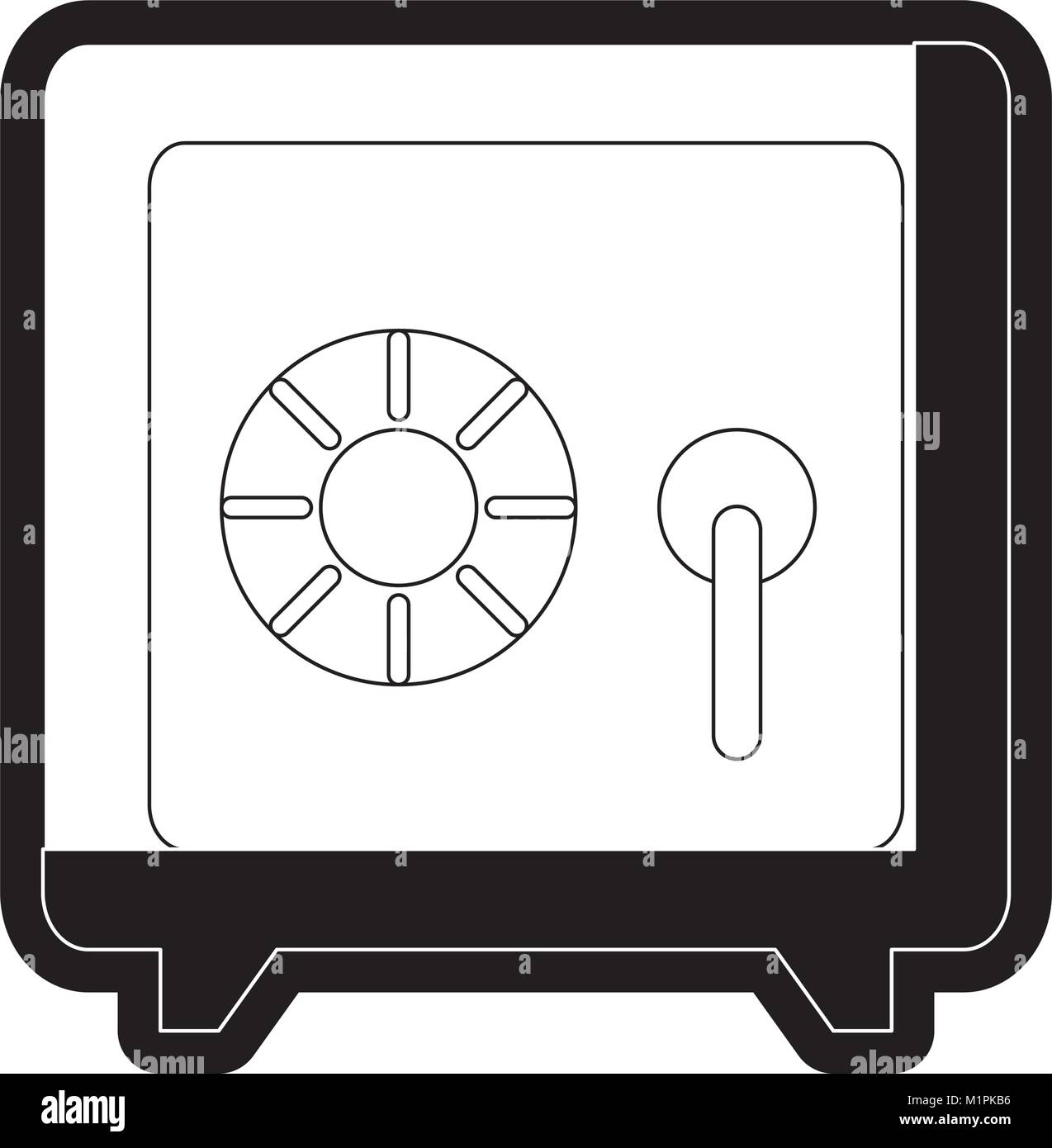 Number lock image Stock Vector Images - Alamy