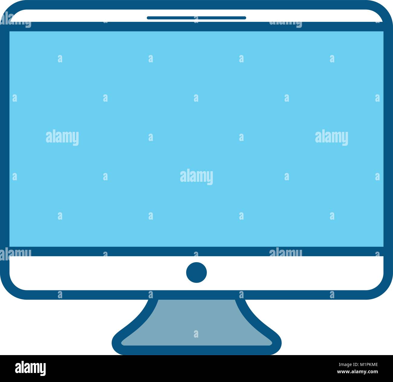 monitor computer icon image Stock Vector Image & Art - Alamy