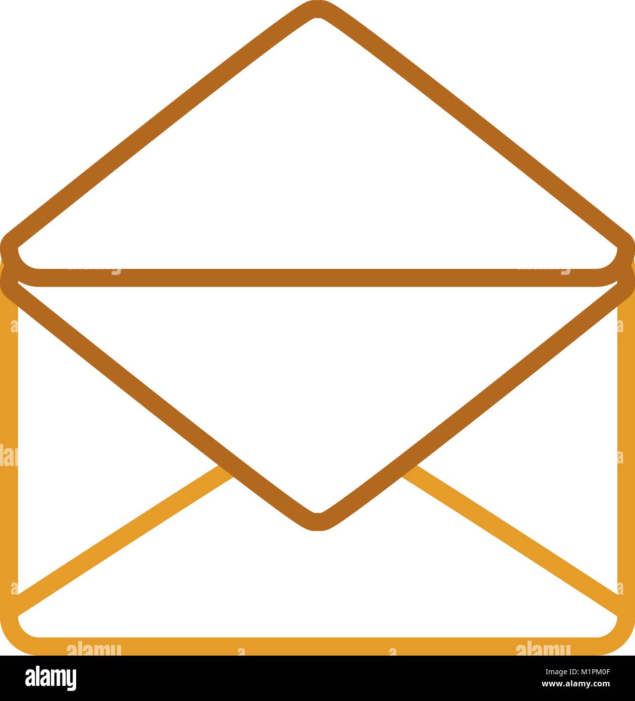 opened envelope icon image Stock Vector Image & Art - Alamy
