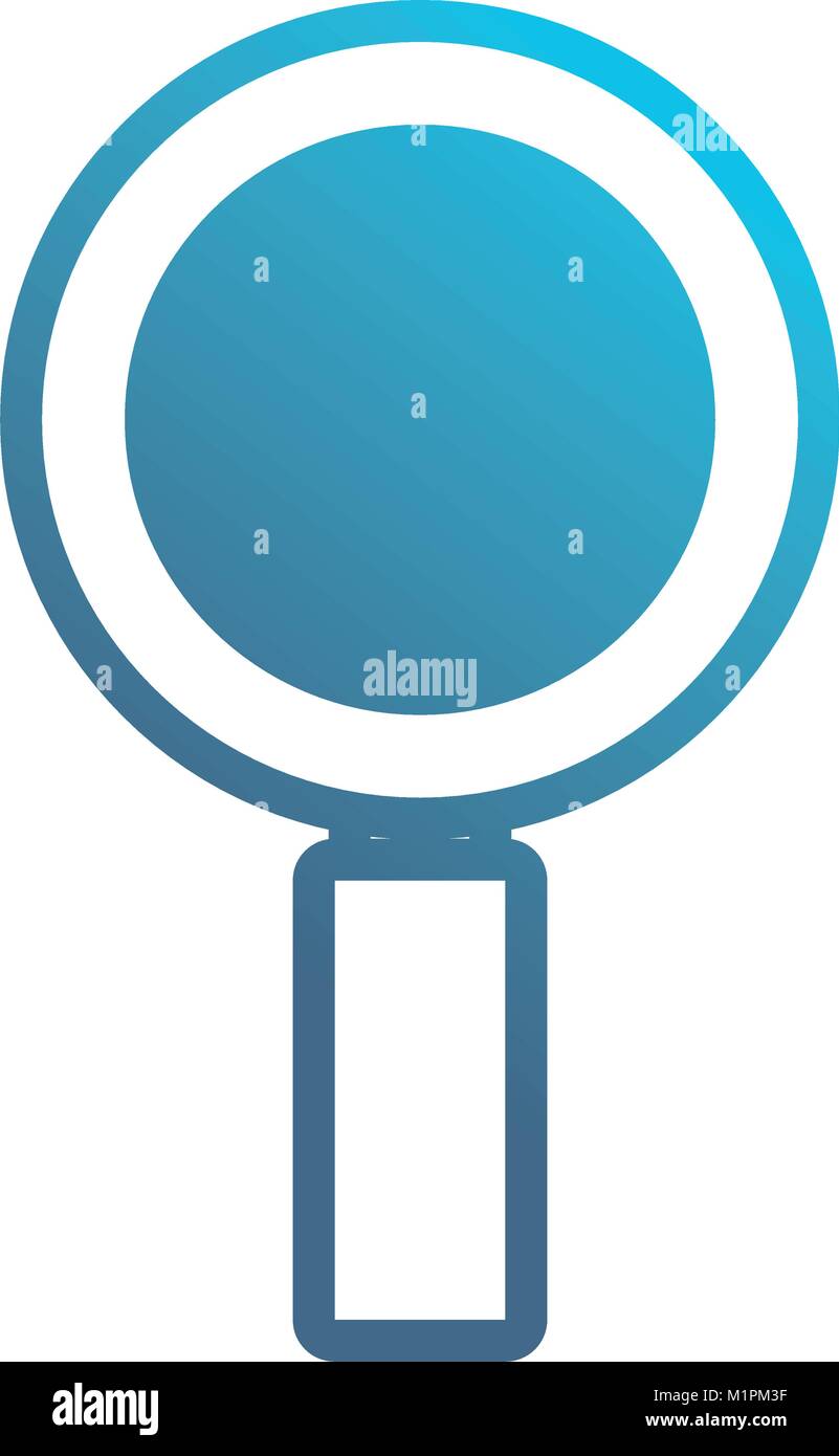 Magnifying glass icon Stock Vector Image & Art - Alamy