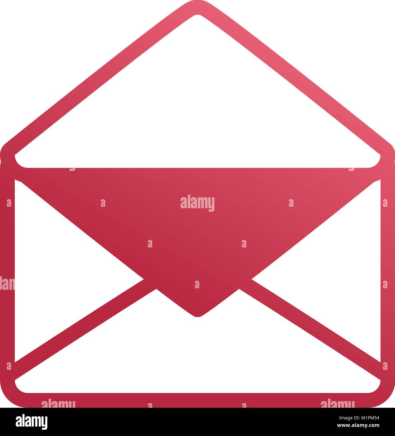 opened envelope icon image Stock Vector Image & Art - Alamy