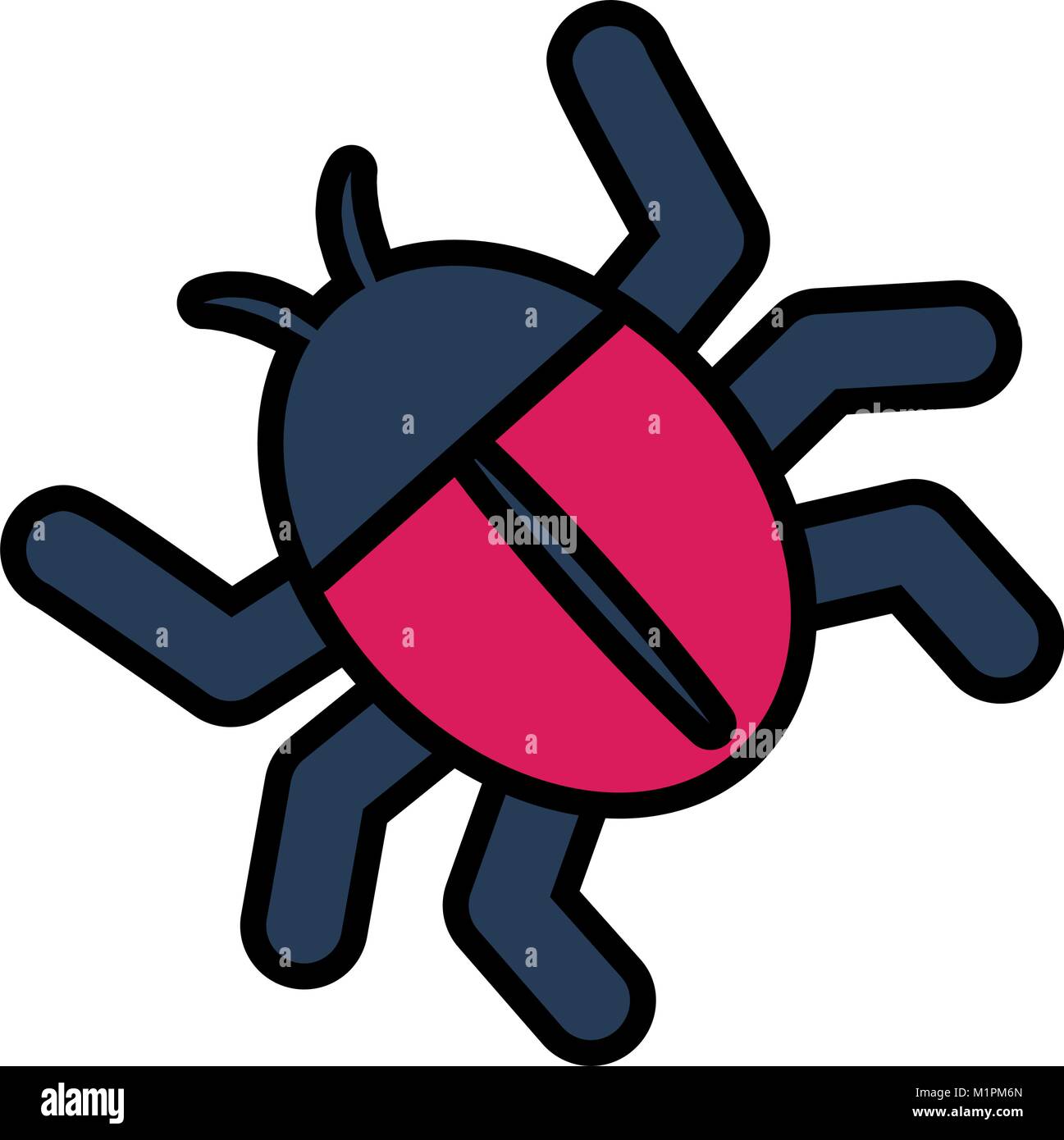 bug icon image Stock Vector Image & Art - Alamy