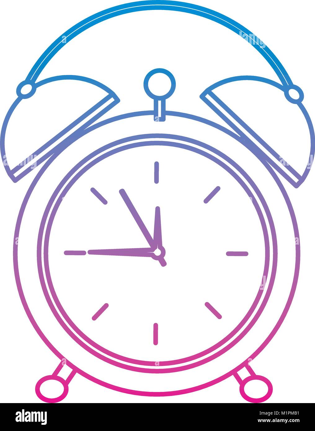 clock alarm time wake up symbol Stock Vector Image & Art - Alamy