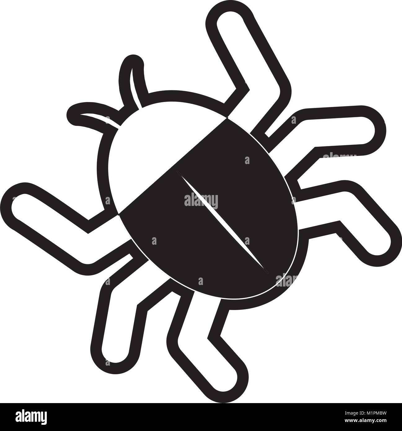 bug icon image Stock Vector Image & Art - Alamy