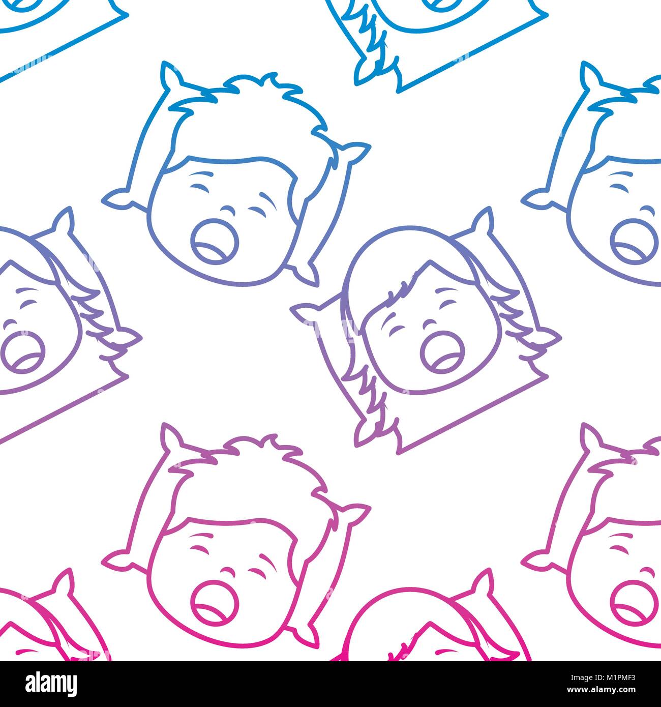 Awake at home Stock Vector Images - Alamy