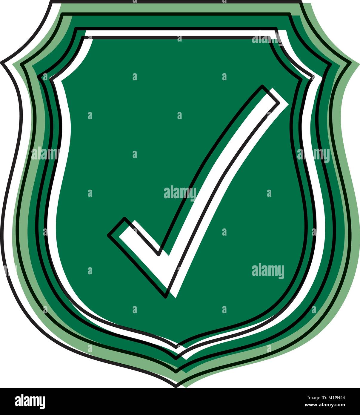 Security shield icon Stock Vector Image & Art - Alamy