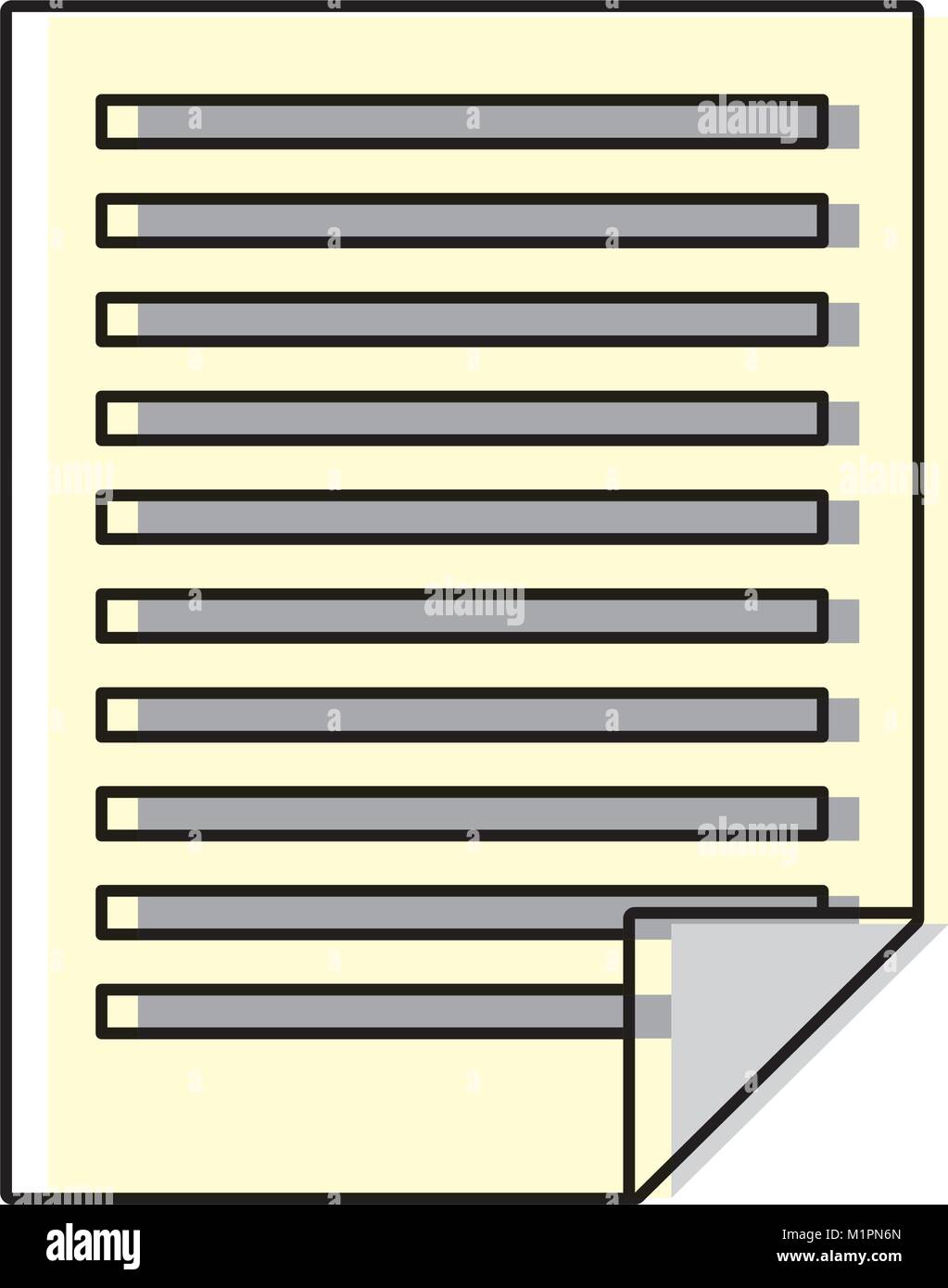 document page icon image Stock Vector Image & Art - Alamy