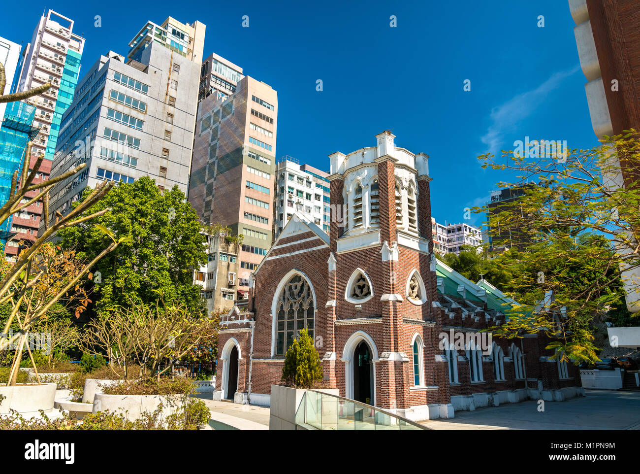 Sky city church hong kong hi-res stock photography and images - Alamy
