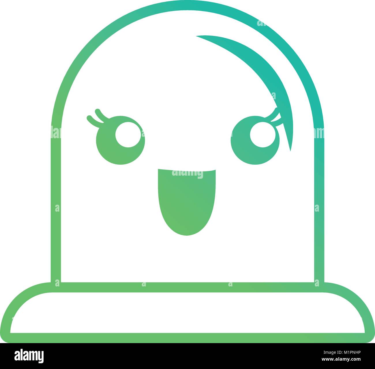 kawaii siren icon Stock Vector Image & Art - Alamy