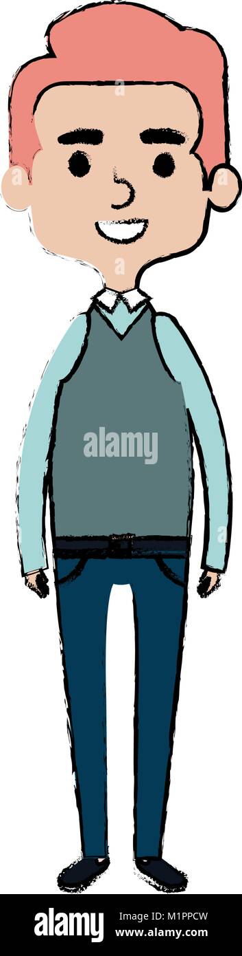 cute father avatar character Stock Vector Image & Art - Alamy