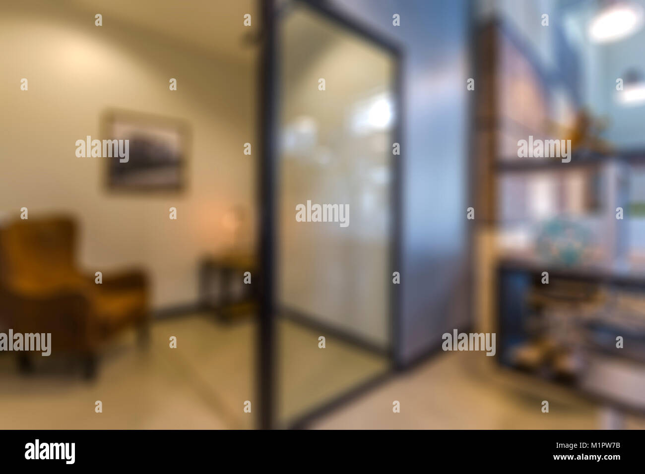 Abstract background of offices interior Stock Photo - Alamy