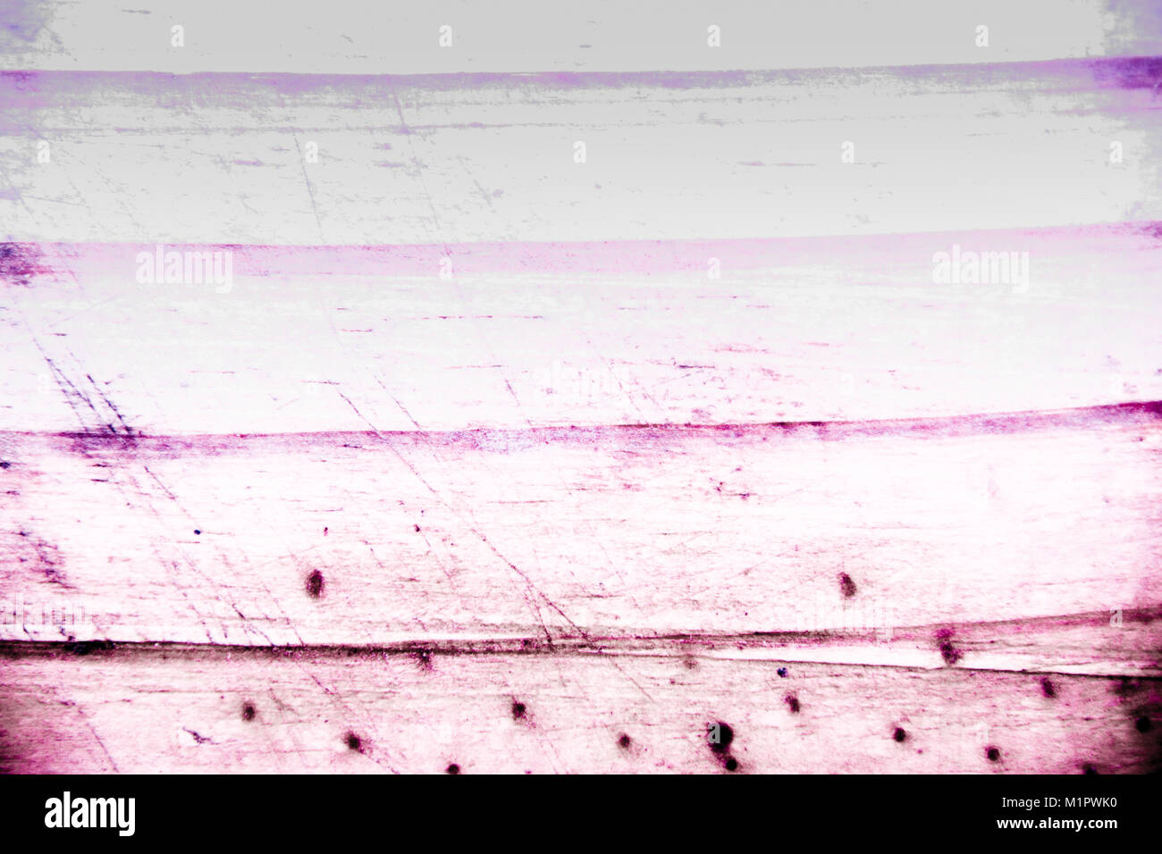 rustic background wooden texture in violet pink and red colors with ...