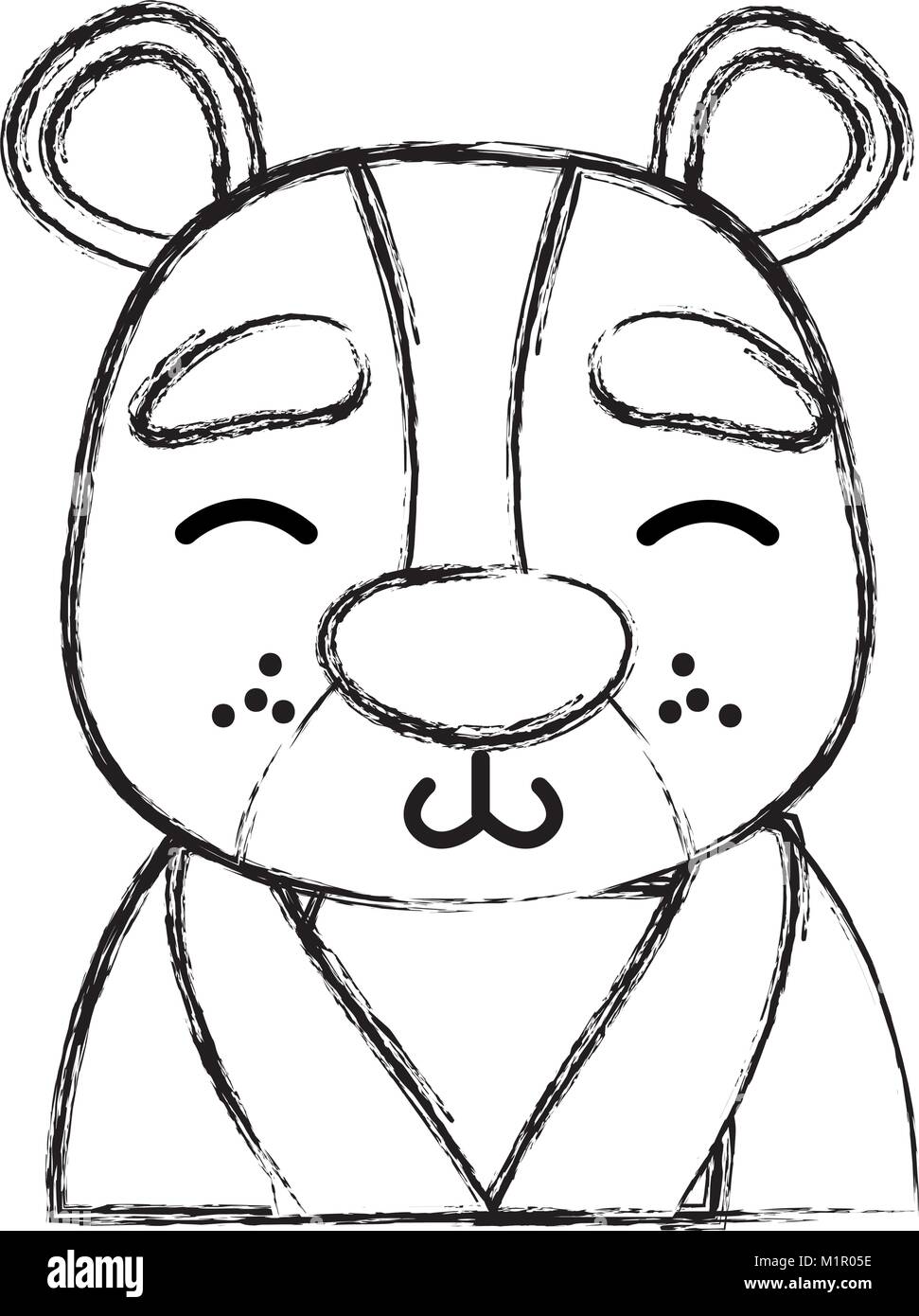 Shy animals Black and White Stock Photos & Images - Alamy