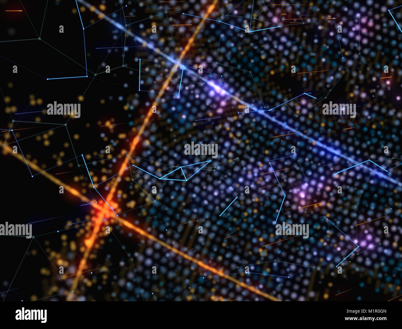 Concept of Network, Internet Communication Stock Photo - Alamy