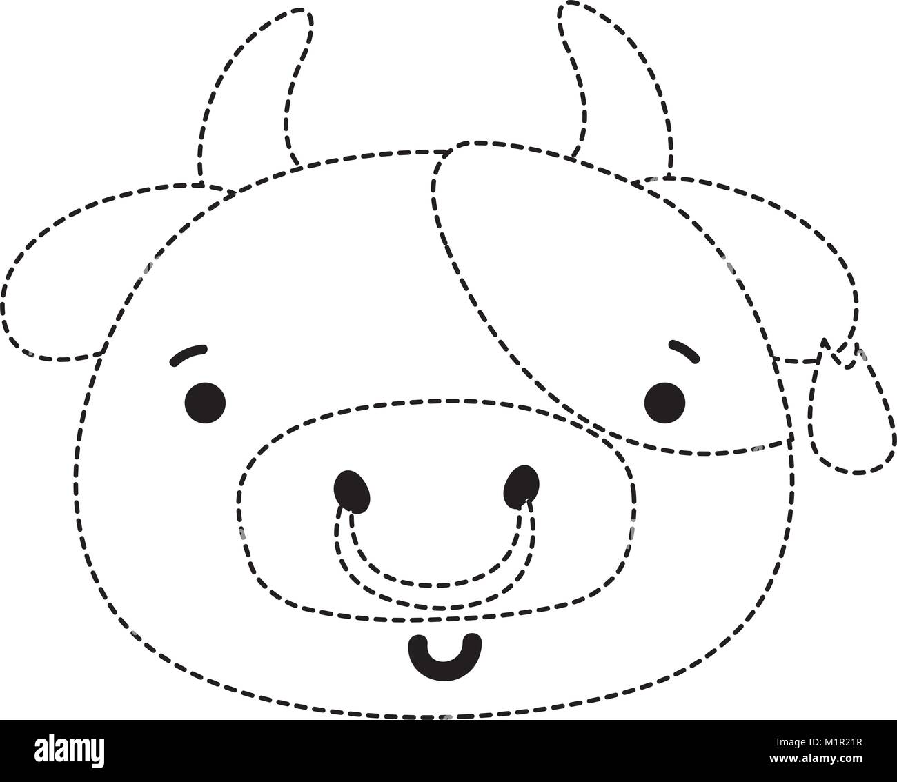 Funny Cow Black and White Stock Photos & Images - Alamy