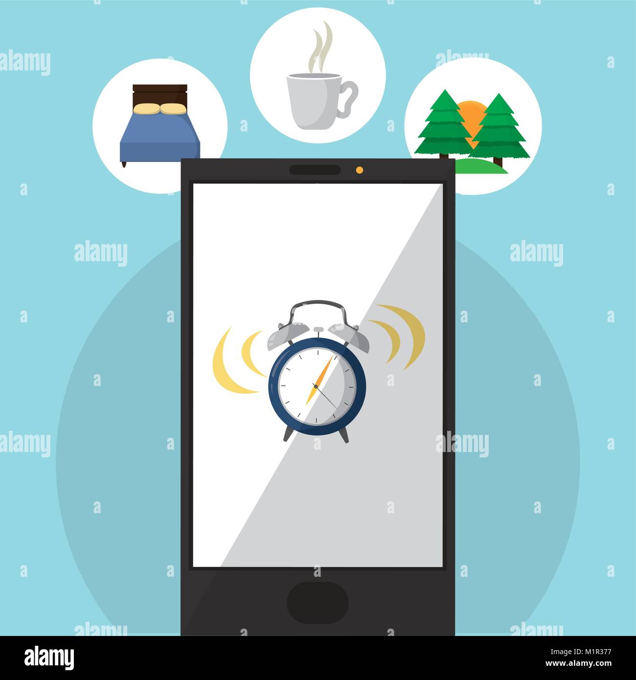 Wake up design Stock Vector Image & Art - Alamy