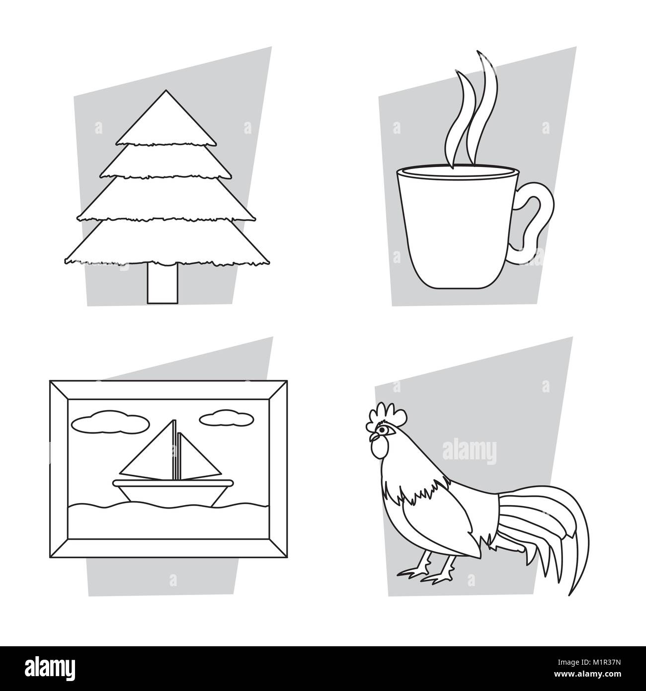 Wake up design Stock Vector Image & Art - Alamy