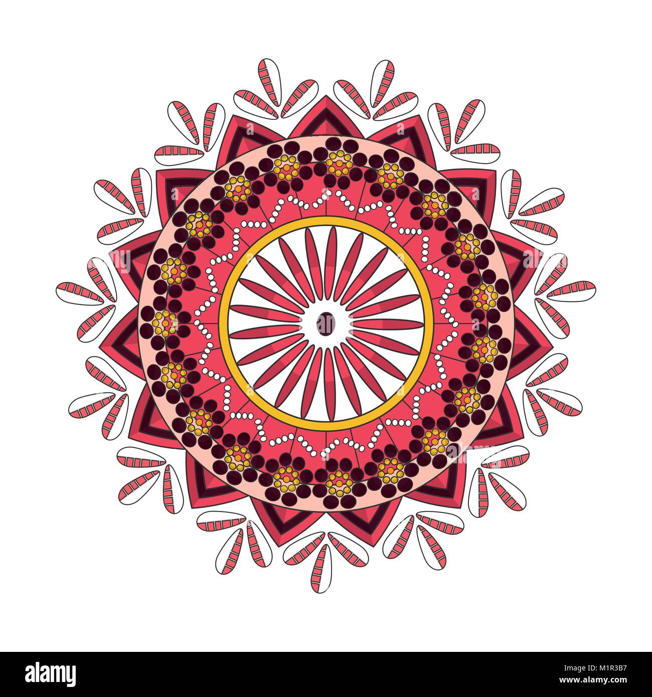 Mandala art design Stock Vector Image & Art - Alamy