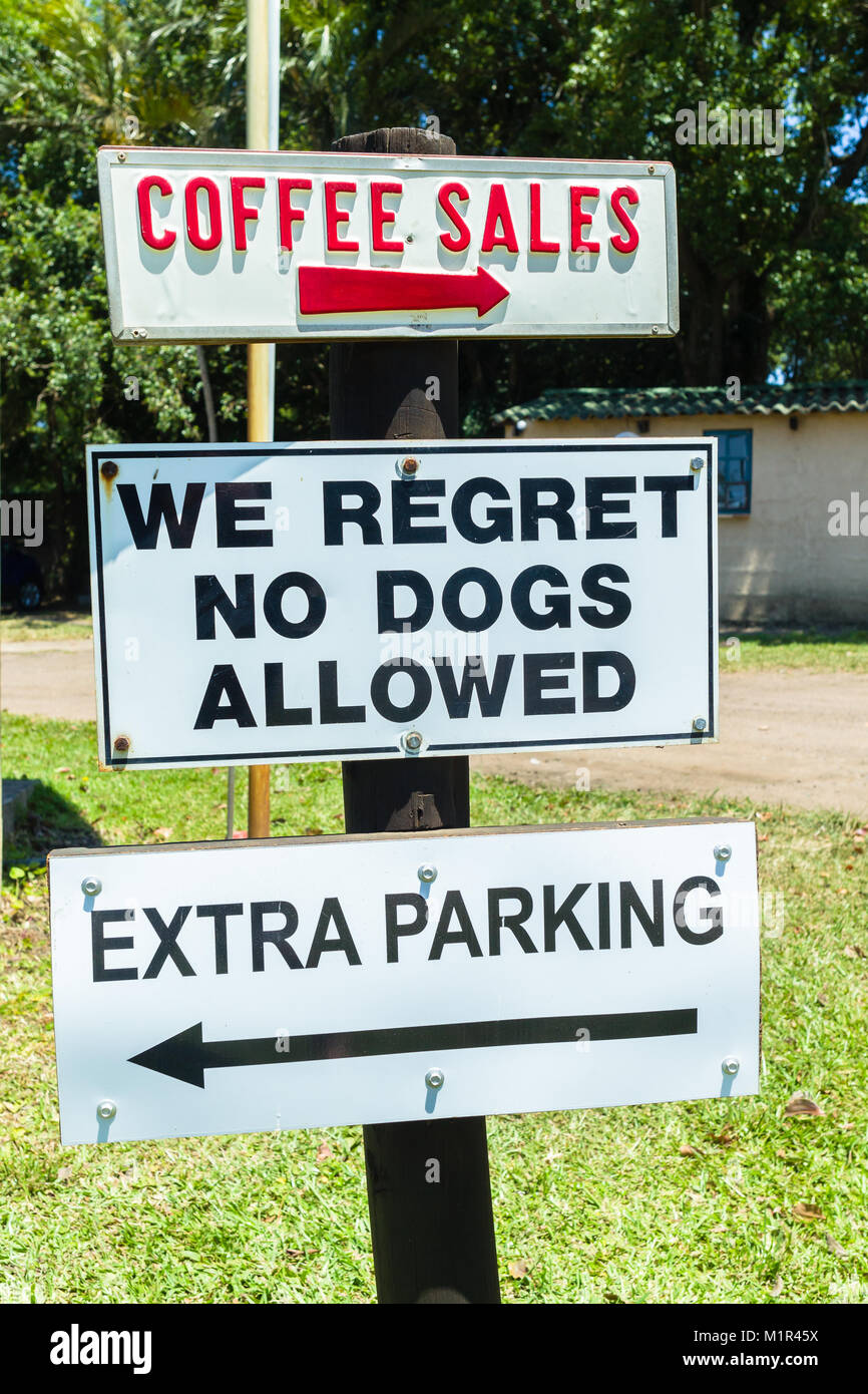 Outdoors farm signs coffee sales no dogs extra parking rural ...