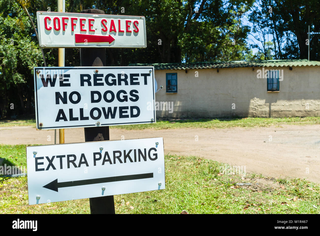 Outdoors farm signs coffee sales no dogs extra parking rural ...