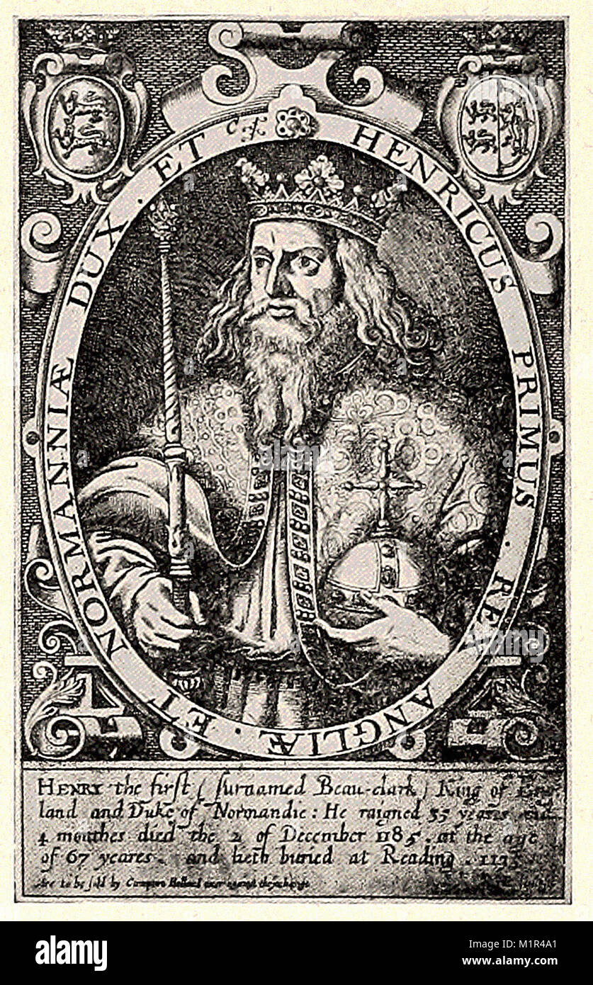 Henry i king of england hi-res stock photography and images - Alamy